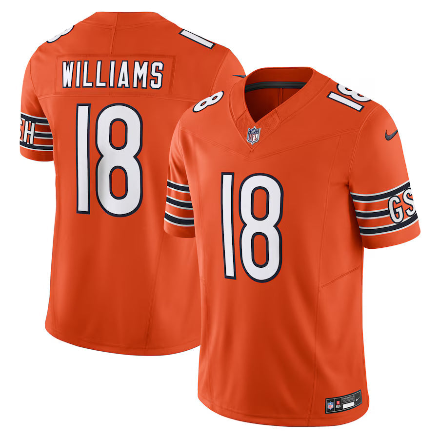 Caleb Williams Chicago Bears Jersey - Orange – Global Jersey Co.